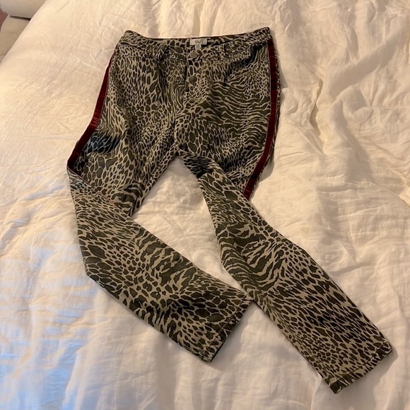 easel | Pants & Jumpsuits | Easel Leopard Print Pants | Poshmark